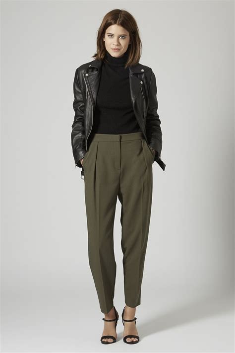 Tall Crepe Peg Leg Trousers In 2023 Peg Leg Trousers Trousers Women