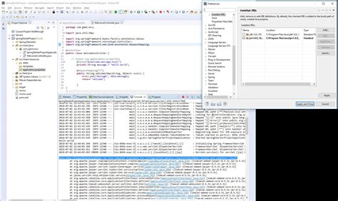 java initial springboot starter project setup facing issue stack