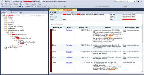 devops how to execute the ssis package with sql server authentication