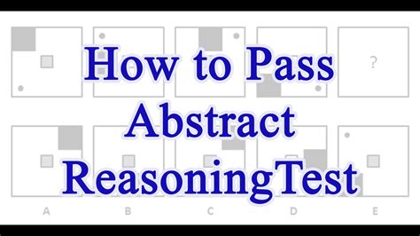 how to pass abstract reasoning test with test questions examples and