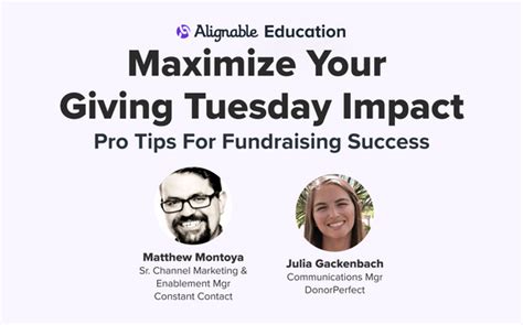Maximize Your Giving Tuesday Impact