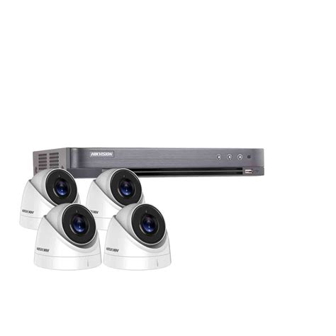 8mp Ultra Low Light Hikvision 4ch Kit With 4x Wide Angle Hd Tvi 60m Ir