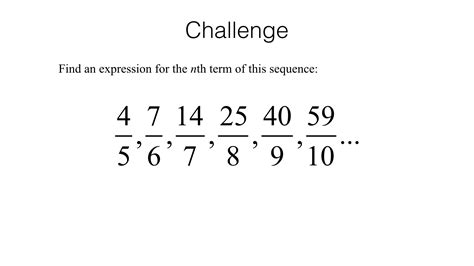 a25b finding the nth term of a quadratic sequence
