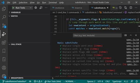 logging of test results does not work with latest vscode 1 53 2