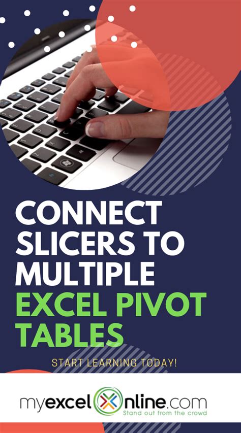 connect slicers to multiple excel pivot tables