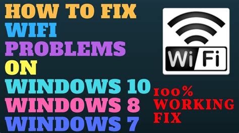 How To Fix Wifi Problems On Windows 10