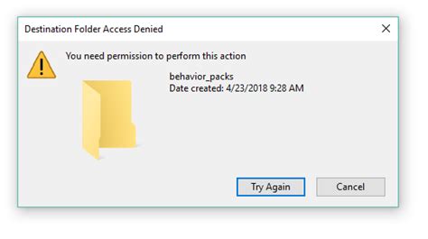 unable to open windowsapps folder in windows 10 try this