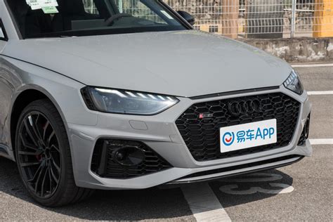 【奥迪rs 42 9t Avant 黑曜版前格栅侧俯拍图片 汽车图片大全】 易车