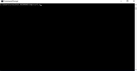 run curl commands from windows console super user