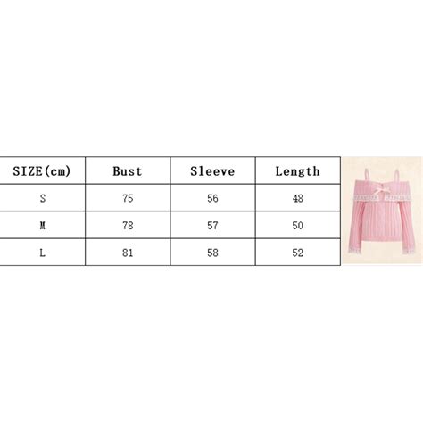 Kawaii Aesthetic Coquette Lace Trim Off Shoulder Sweater The Kawaii
