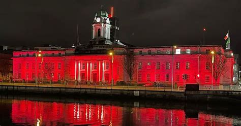 Ireland Glows Red In Landmark Display Of Solidarity For World Aids Day