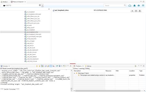 ccs tms320f28377d error 10234 d：unresolved symbols remain code