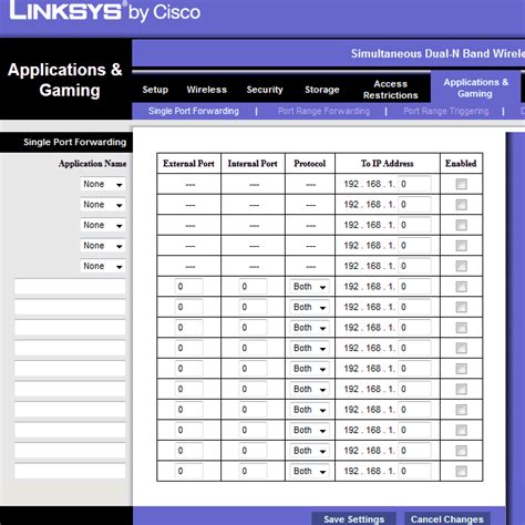 how to set up port forwarding