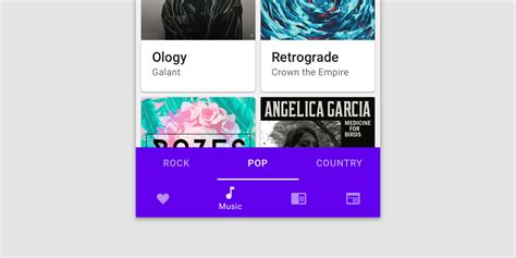 tabs material design