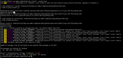 npm install error gyp err configure error programmer