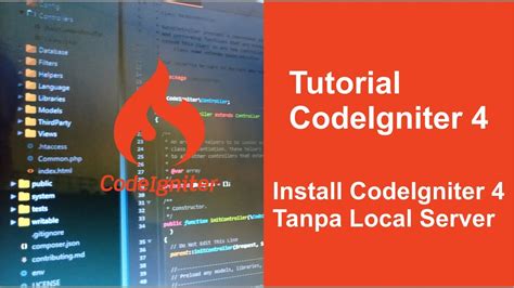 1 tutorial codeigniter 4 cara instalasi codeigniter 4 tanpa local