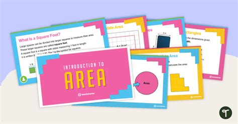 Introduction To Area Instructional Slide Deck Teach Starter