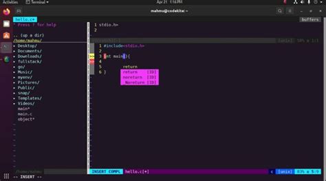 how to compile and run a c program from terminal in ubuntu linux