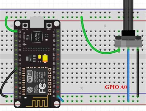 Esp8266 Adc Reading Analog Values With Nodemcu Elektr