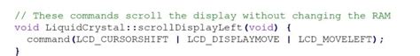 arduino compatible coding 12 scrolling long text on the character lcd