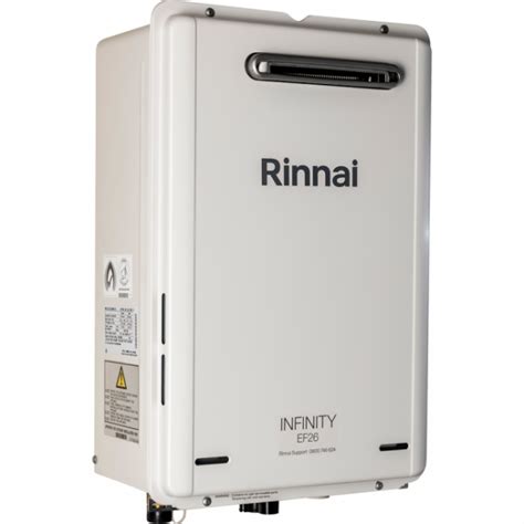 Rinnai Infinity Ef26 External Continuous Flow Gas Water Heater Infef26n