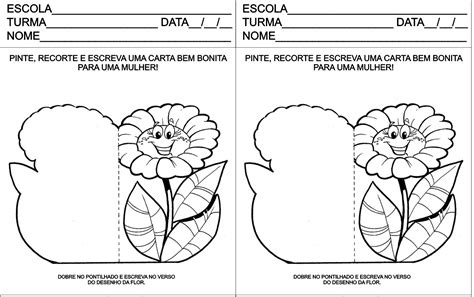 Atividade Educação Infantil Dia Da Mulher Cultura Notícias