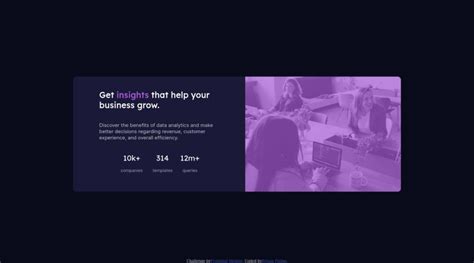 frontend mentor componente de cartão minimalista coding challenge