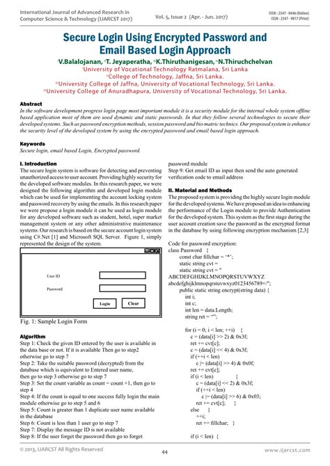 pdf secure login using encrypted password and email based login approach