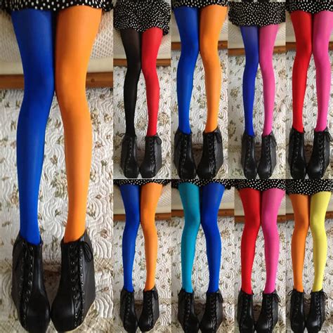 Buy Hirigin Sexy Women Tights Lady Patchwork Footed