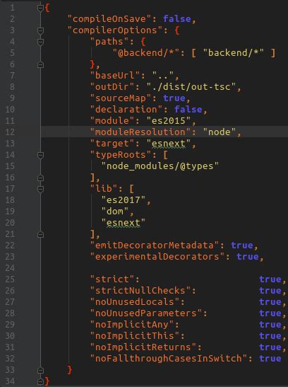 angular cli with paths in tsconfig ides support intellij platform