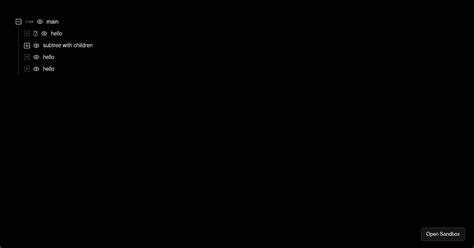 react animated tree v2 forked codesandbox