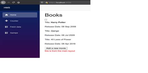 partial classes and layouts in blazor
