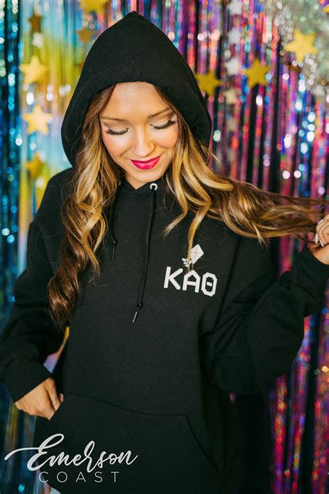 Kappa Alpha Theta Boarding Pass Pr Hoodie Emerson Coast