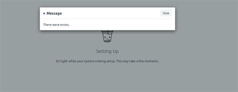 [mar 2017] showing there were error during setup erpnext install