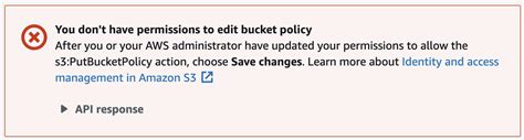 amazon web services aws root user permission denied on s3 bucket