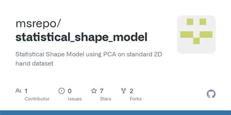 Github Msrepo Statistical Shape Model Statistical Shape Model Using