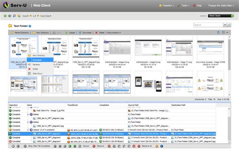serv u mft server unipress software