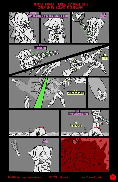 Murder Drones Serial Designation U Comic 7 By Zzsark On Deviantart