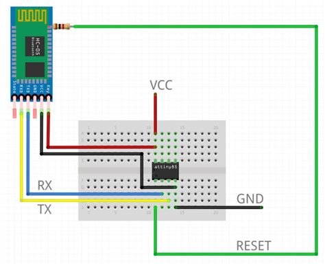 upload arduino or avr programs to attiny84 85 over uart