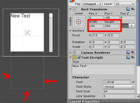 unity tutorial ui unity ~ komponen ui scrollbar