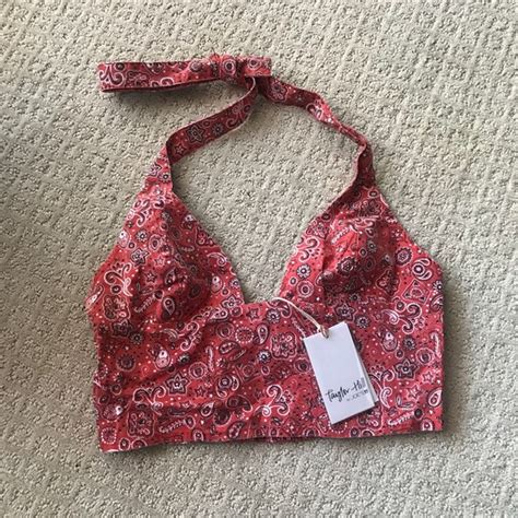 Joes Jeans Tops Joes Jeans Bandana Print Crop Top Poshmark
