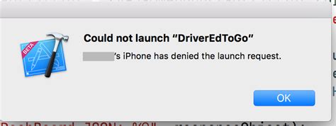 ios could not launch has denied the launch request jvi blog