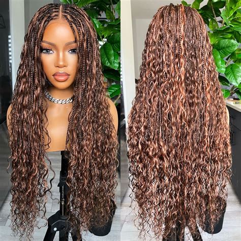 Bohogodess Closure Unit 100 Brazilian Human Hair Color 4 30 Mix