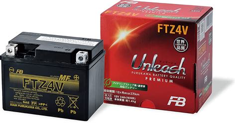 【楽天市場】古河電池 古河バッテリー フルカワバッテリー Ftz4v 12v制御弁式 Vrla バッテリー Ftシリーズ スーパーカブ110
