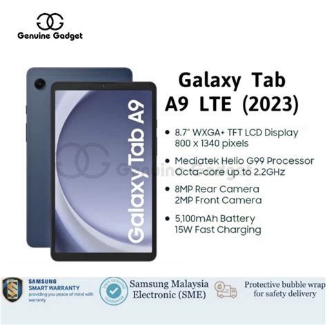 Samsung Galaxy Tab A9 Lte X115 4gb Ram 64gb Rom 1 Year Warranty By