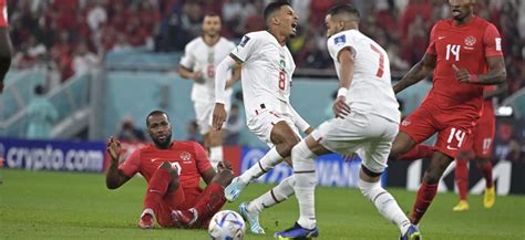 Canada 1 2 Maroc Coupe Du Monde Résultat Et Résumé Du Match 01 12