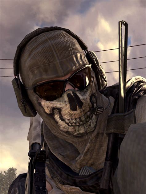 Free Download Ghost Close Up Mw2png The Call Of Duty Wiki Black Ops Ii