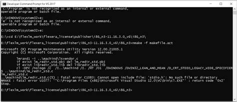 solved unable to build a vendor daemon for windows server licensing