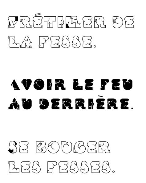 Typefesse La Typo Qui Claque La Boucle Média