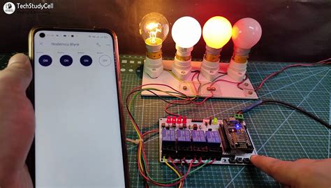 smart home using nodemcu esp8266 and blynk 2 0 with real time feedback